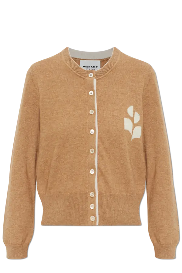 MARANT ETOILE Cardigan "lona - Brown