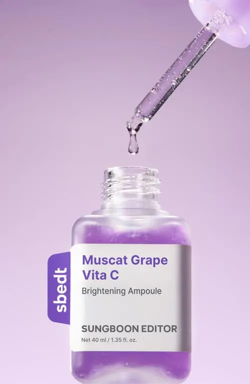 SUNGBOON EDITOR Muscat Grape Vita C Brightening Ampoule