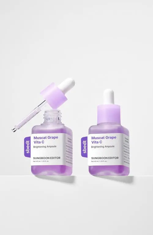 SUNGBOON EDITOR Muscat Grape Vita C Brightening Ampoule