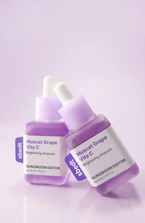 SUNGBOON EDITOR Muscat Grape Vita C Brightening Ampoule