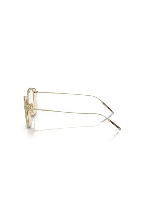Oliver Spencer Rectangle Titanium Full Rim Eyeglasses