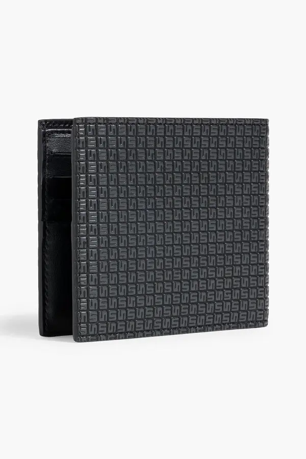 SERAPIAN Embossed Coatedcanvas Wallet