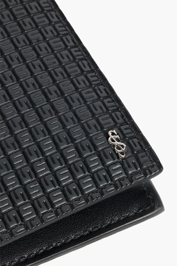 SERAPIAN Embossed Coatedcanvas Wallet