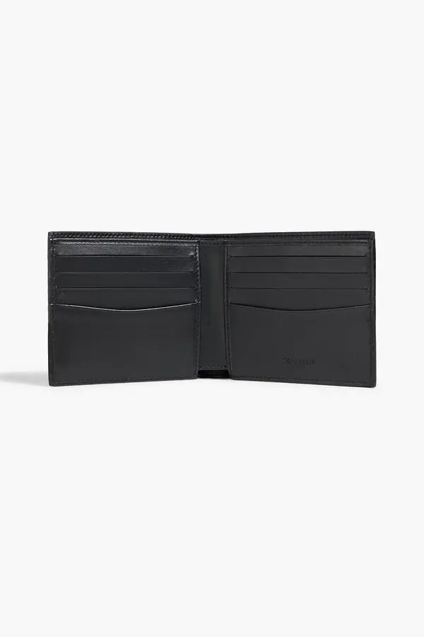 SERAPIAN Embossed Coatedcanvas Wallet