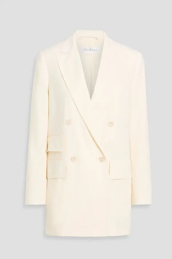 Max Mara Elegia Doublebreasted Wool Blazer