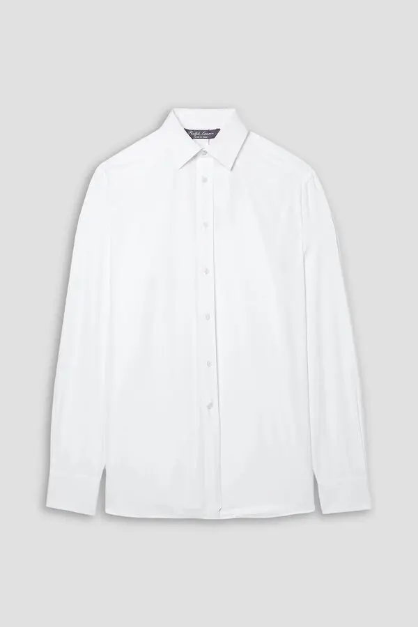 Ralph Lauren Adrien Cottonpoplin Shirt - White