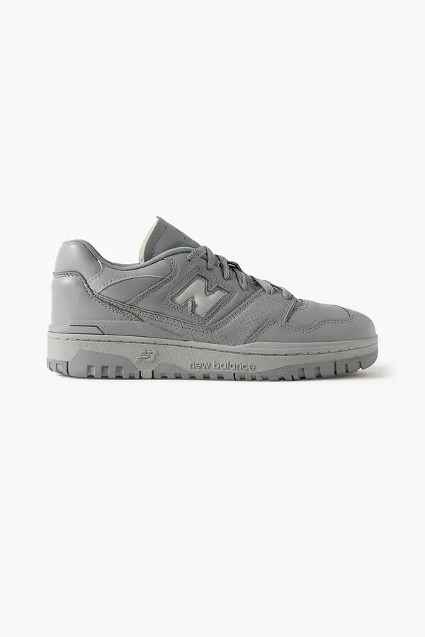 NEW BALANCE 550 Leather Sneakers - Gray
