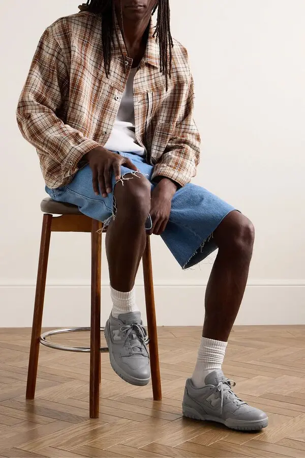 NEW BALANCE 550 Leather Sneakers