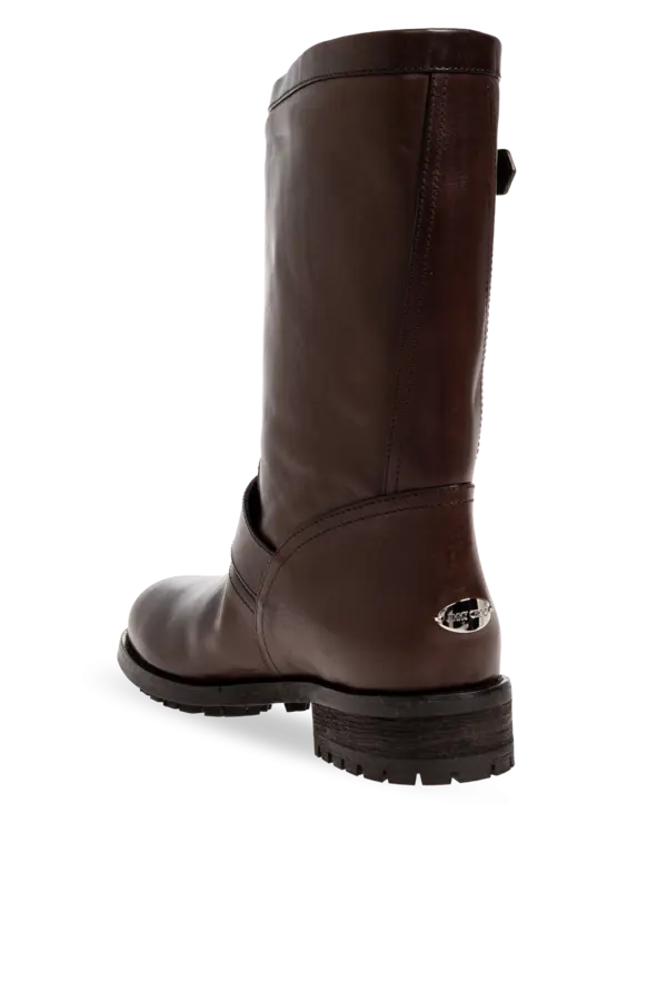 JIMMY CHOO Biker Mid’ Ankle Boots