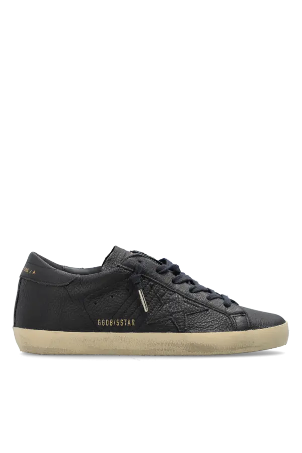 GOLDEN GOOSE Super-star Classic With List Sneakers - Navy Blue