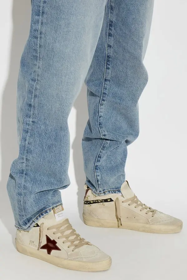 GOLDEN GOOSE Mid Star Classic Lace-up Sneakers