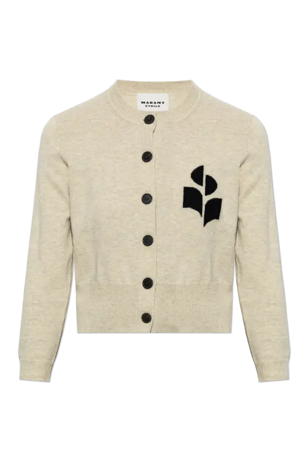 MARANT ETOILE Cardigan ‘newton - Cream