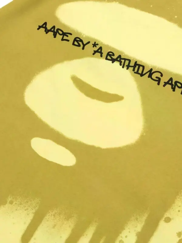 AAPE BY *A BATHING APE Aapeunvs Logo-print Graffiti-effect T-shirt