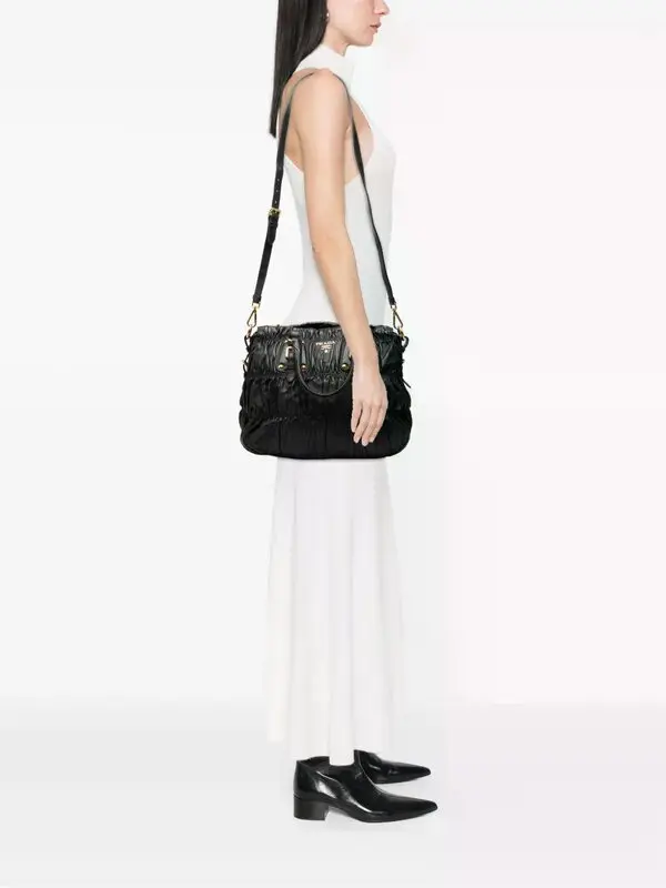 Prada 2010-2026 Nappa Gaufre Satchel