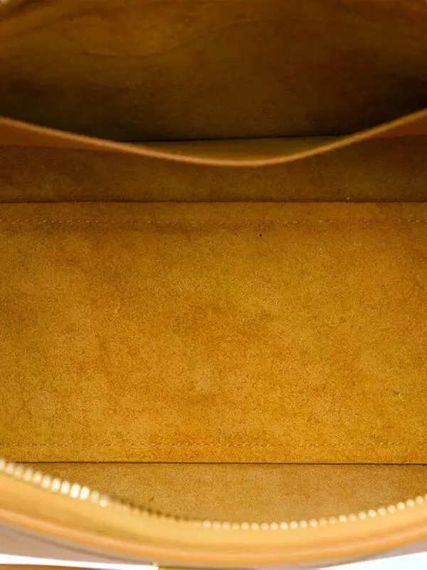Celine Micro Grained Calfskin Belt Bag Satchel - Yellow