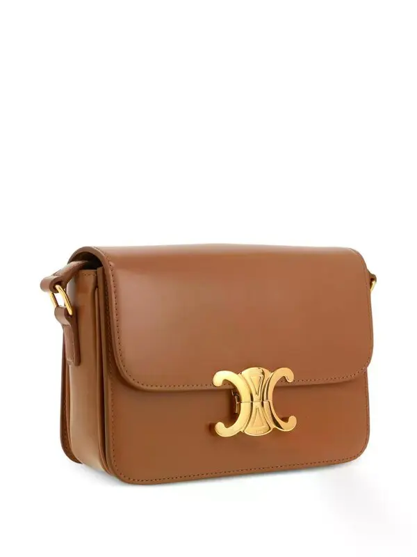 Celine Triomphe Shoulder Bag - Brown