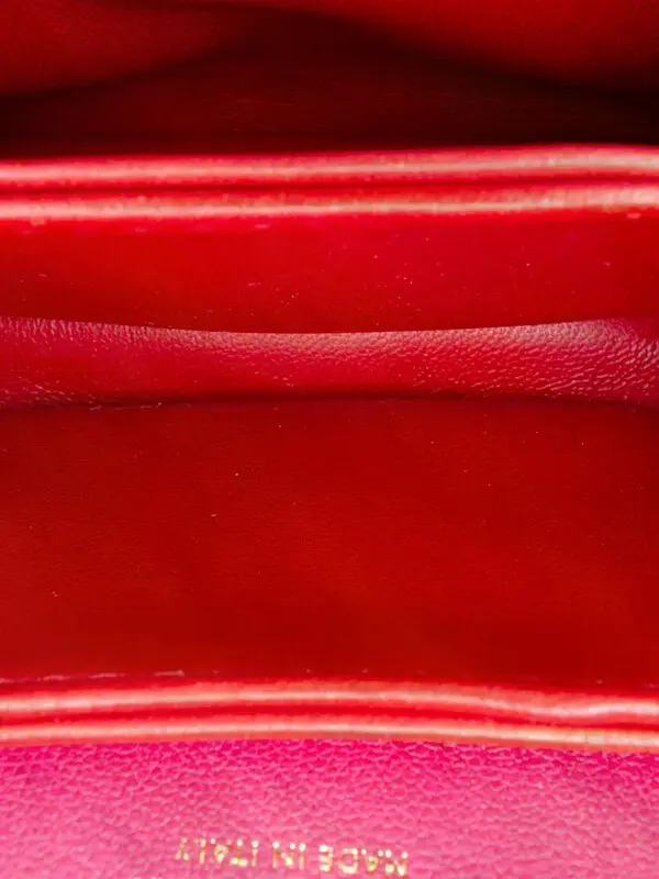 BVLGARI Micro Calfskin Serpenti Reverse Top Handle Bag