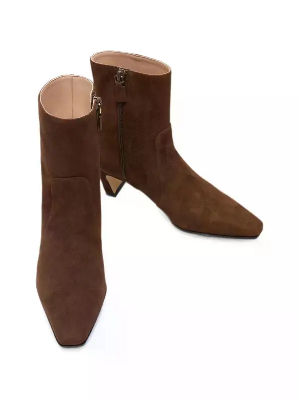 STUART WEITZMAN Stassi Sculptural-heel Ankle Boots
