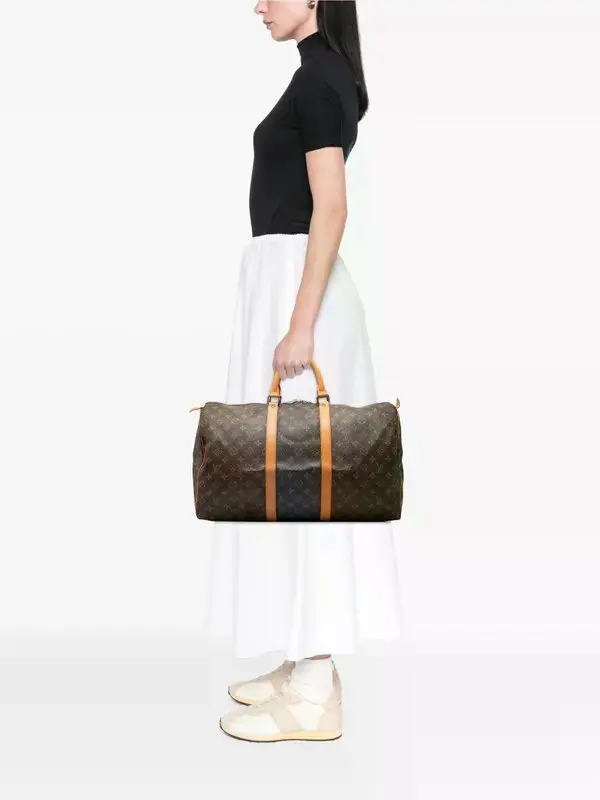 LOUIS VUITTON 1994 Monogram Keepall 50 Travel Bag