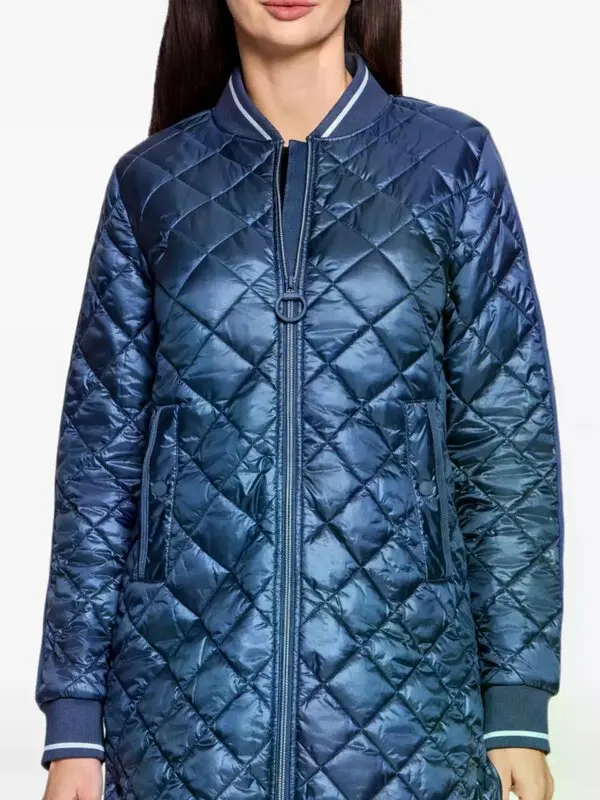BETTY BARCLAY Quilted Longline Jacket