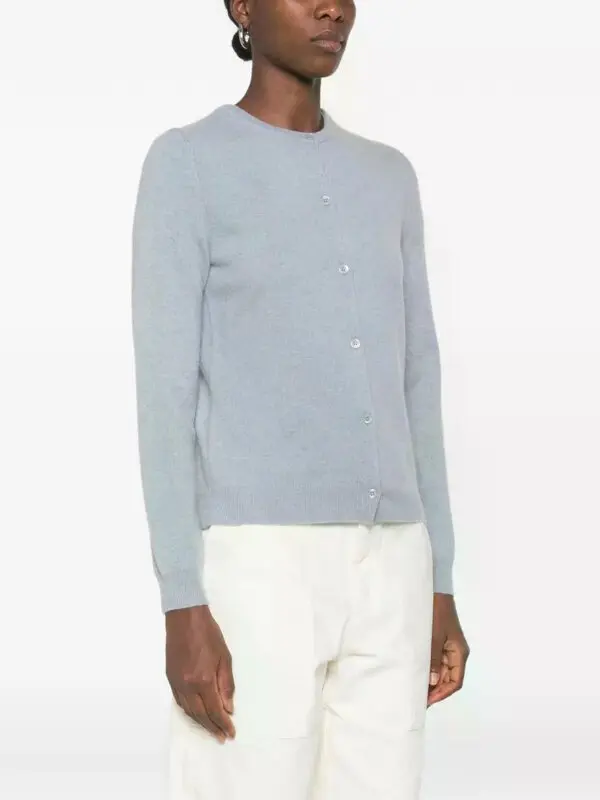 Eric Bompard Button-fastening Crew-neck Cardigan