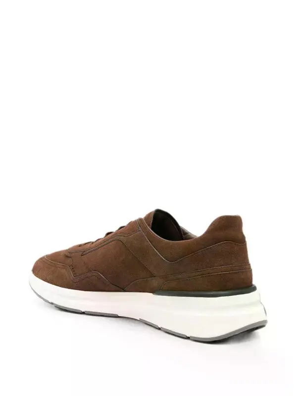 Church's Suede Panelled Sneakers