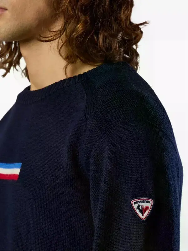 Rossignol Odysseus Striped Wool Sweater - Blue