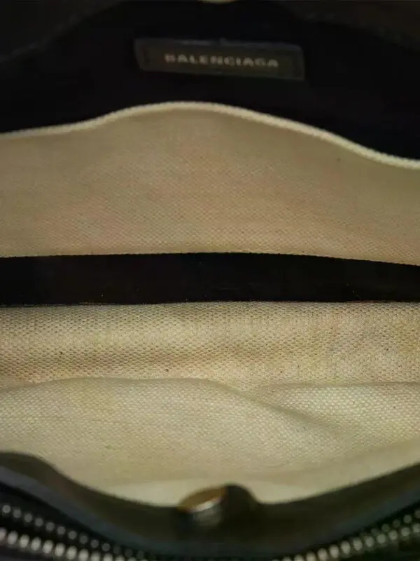 Balenciaga Canvas Pochette Crossbody Bag