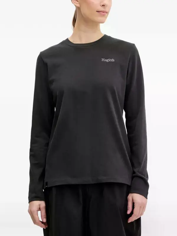 HAGLOFS Long Sleeve T-shirt With Logo Detail