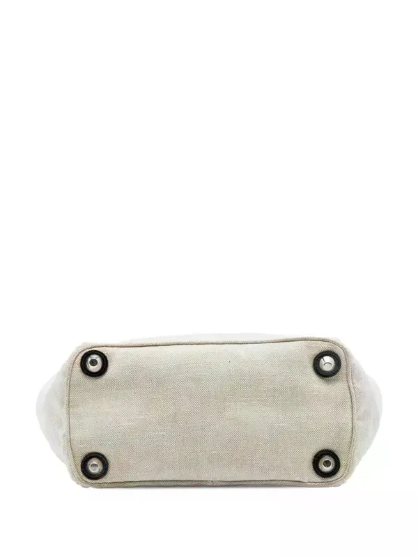 Prada 2010-2026 Linen Blend Satchel