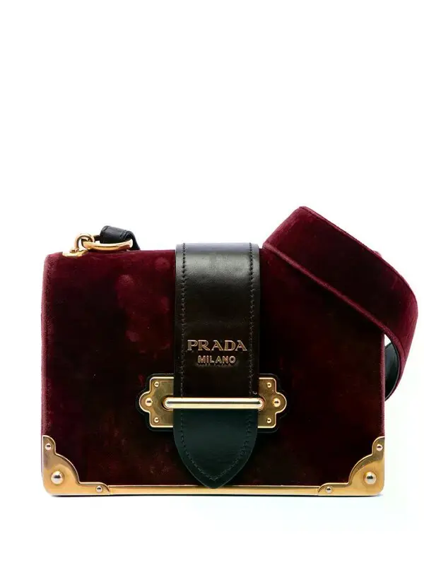Prada Velvet Cahier Crossbody Bag