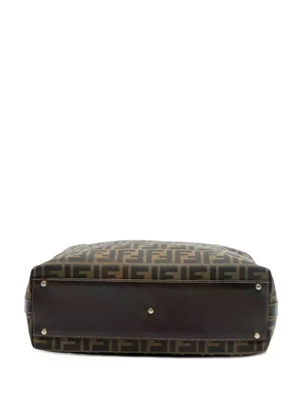 Fendi 20th Century Zucca Canvas Tote Bag
