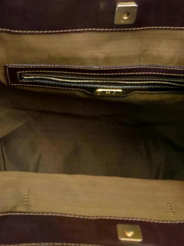 Fendi 20th Century Zucca Canvas Tote Bag