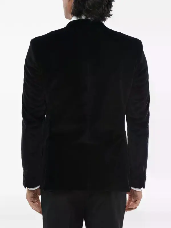 Corneliani Peak-lapel Velvet Suit Jacket