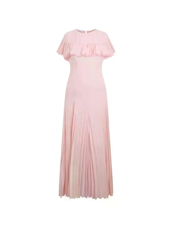Philosophy Di Lorenzo Serafini Ruffled Pleated Maxi Dress
