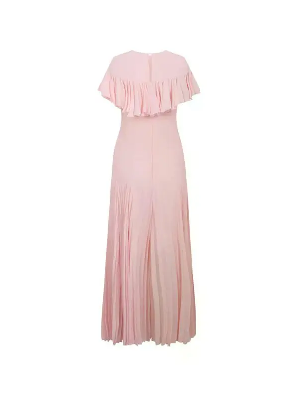 Philosophy Di Lorenzo Serafini Ruffled Pleated Maxi Dress
