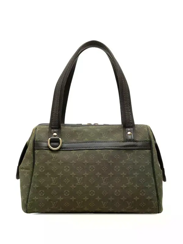 LOUIS VUITTON 2003 Monogram Mini Lin Josephine Pm Handbag
