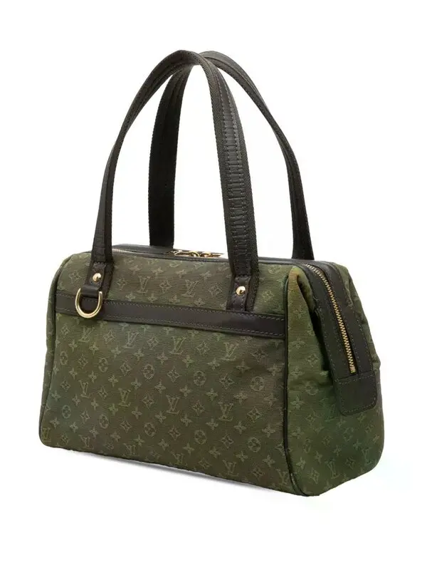 LOUIS VUITTON 2003 Monogram Mini Lin Josephine Pm Handbag