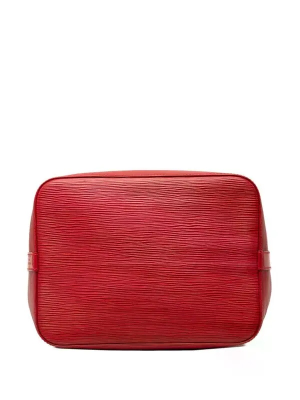 LOUIS VUITTON Epi Petit Noe Bucket Bag - Red
