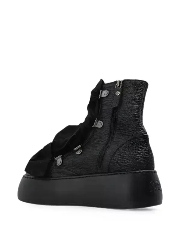Agl Vibe Ribbon Platform Boots