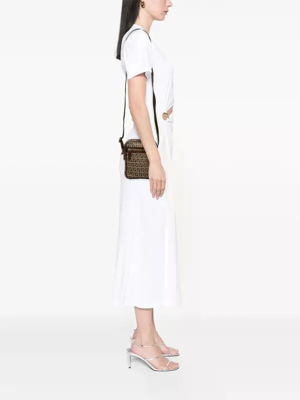 Fendi Zucchino Canvas Crossbody Bag