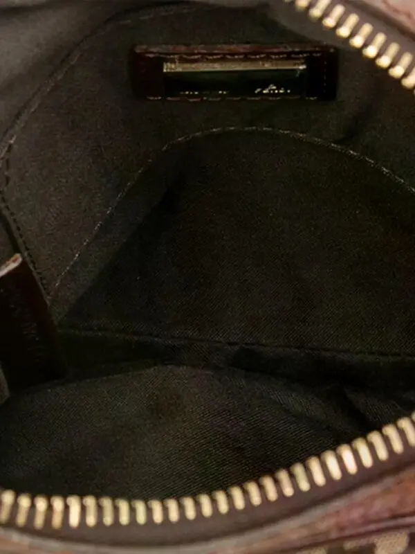 Fendi Zucchino Canvas Crossbody Bag
