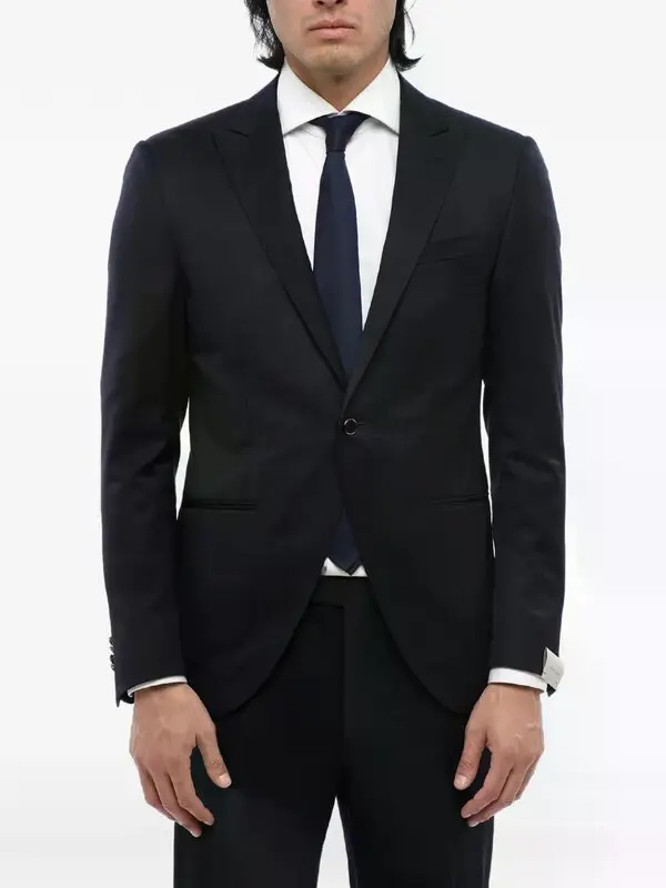 Corneliani Peak-lapel Single-breasted Jacket