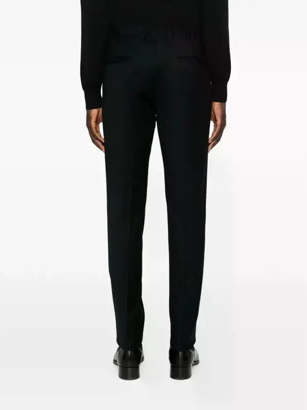 Incotex Pressed-crease Slim-fit Trousers