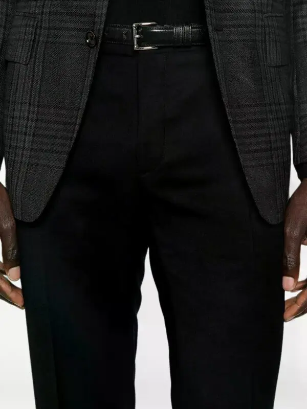 Incotex Pressed-crease Slim-fit Trousers