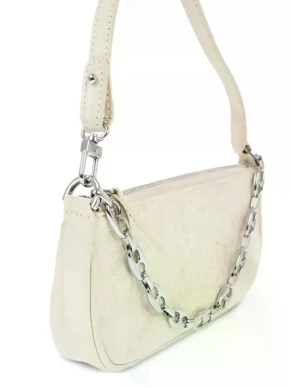 By Far Mini Rachel Crocodile-effect Leather Shoulder-bag