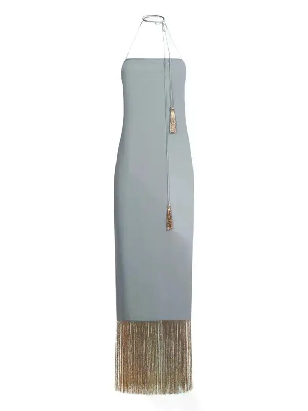 TALLER MARMO Starlet Tassel Midi Dress