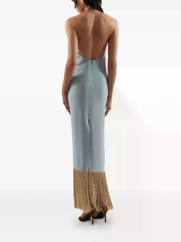 TALLER MARMO Starlet Tassel Midi Dress
