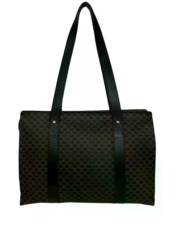 Celine Macadam Coated Canvas Tote Bag