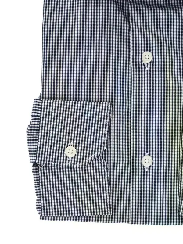 Corneliani Checked Cotton Shirt